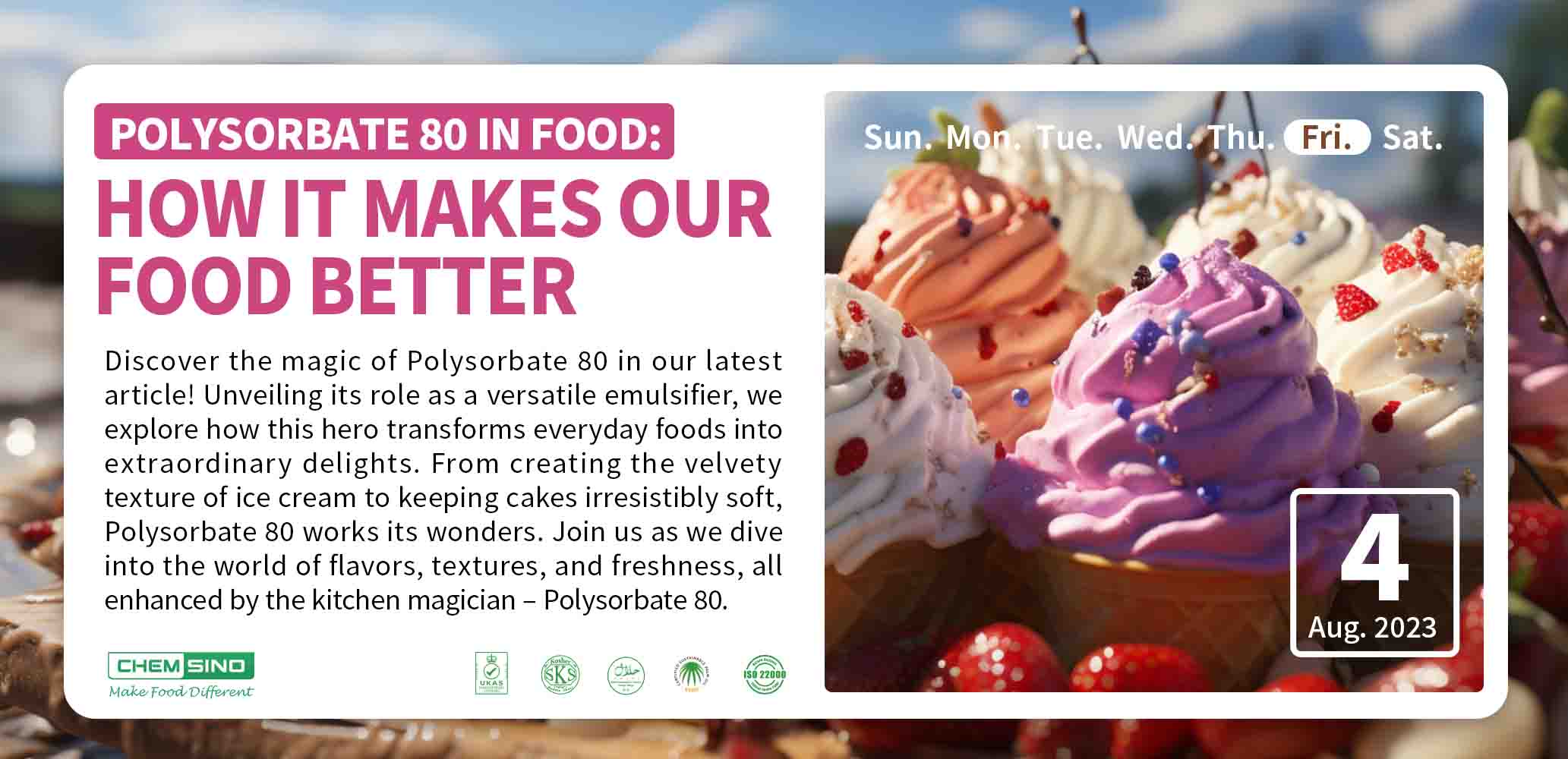 What are Food Emulsifiers and What are their Examples