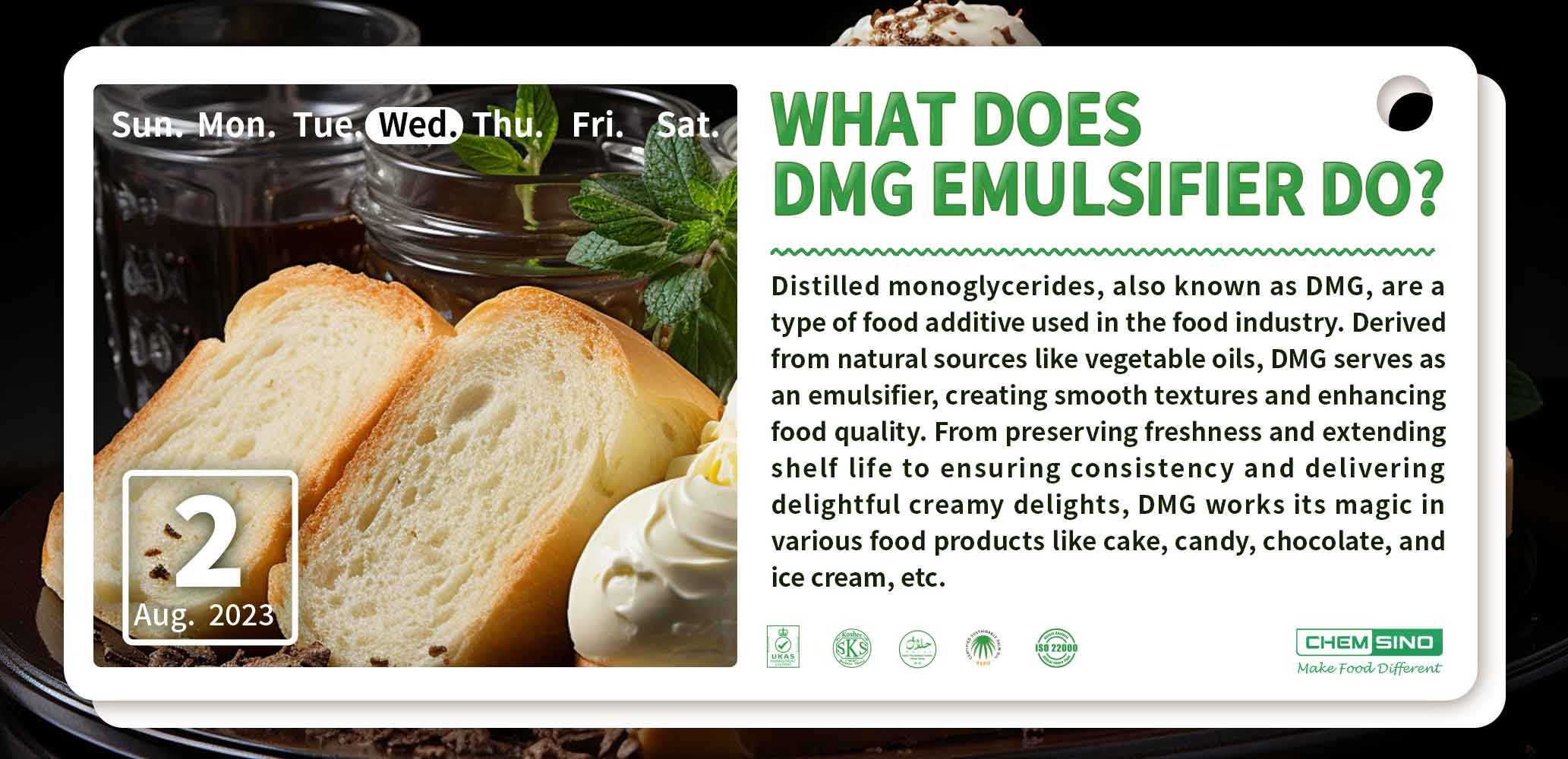 Common Food Emulsifiers and Their Synergies